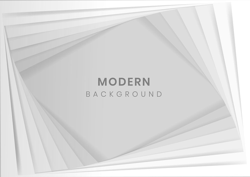 White modern background design vector | Free Vector - rawpixel