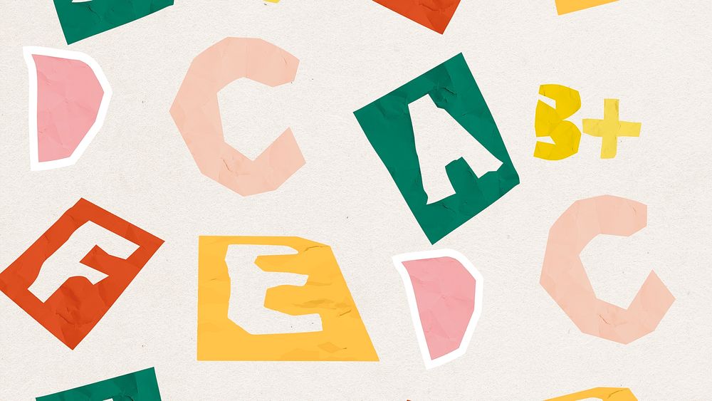 Colorful ABC alphabet pattern background | Premium Photo - rawpixel