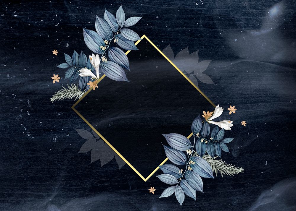 Luxurious floral wedding frame design | Free Photo - rawpixel
