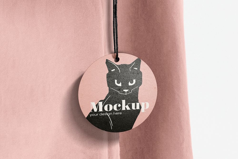 Swing tag mockup, clothing branding | Premium PSD Mockup - rawpixel