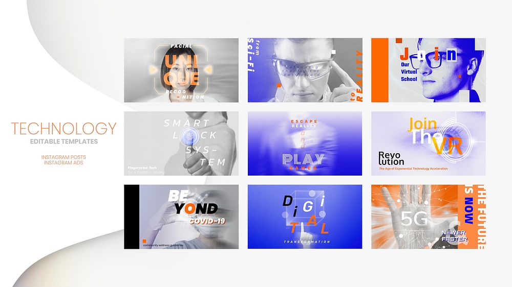 Digital tech template vector advanced | Free Vector - rawpixel