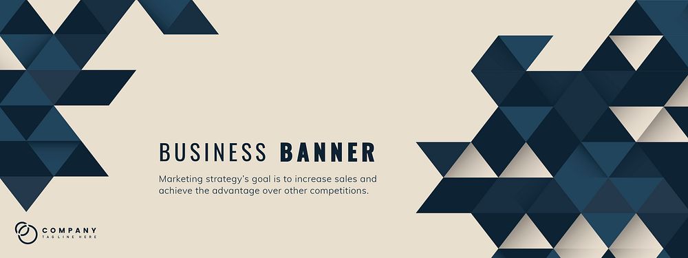 Business banner abstract design illustration | Premium Vector - rawpixel