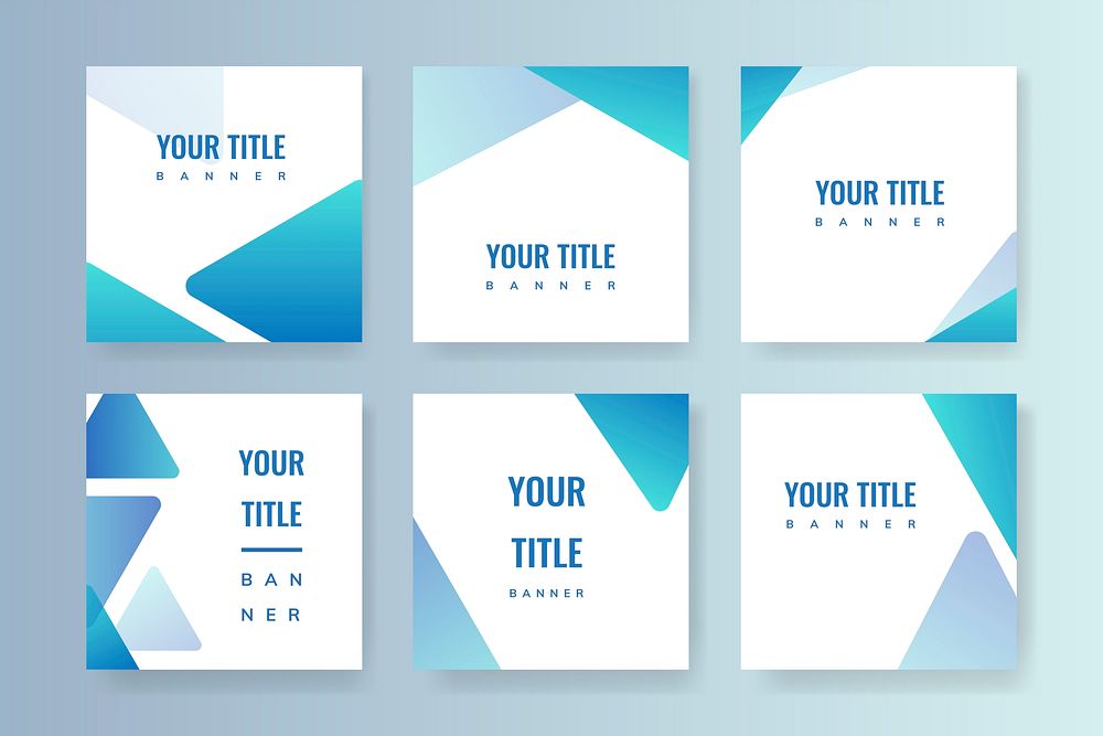 Blank abstract design banner illustration | Free Vector - rawpixel