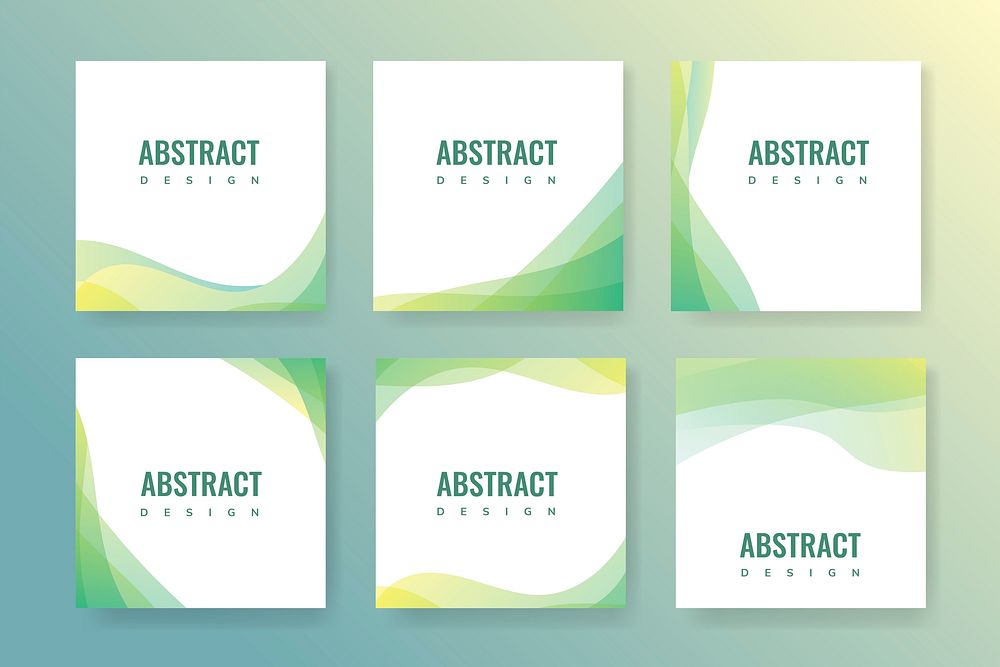Blank abstract design banner illustration | Free Vector - rawpixel