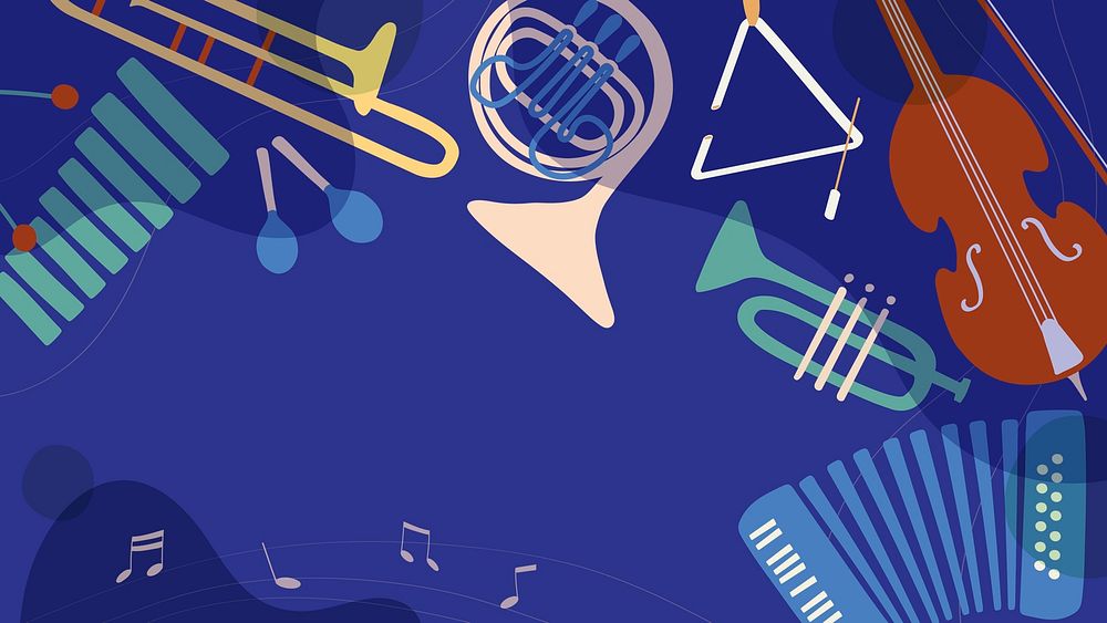 Music computer wallpaper, retro instrument | Free Photo - rawpixel