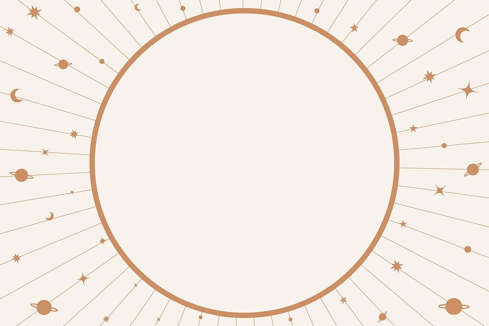 Astrology frame background, pink pastel | Free Photo - rawpixel