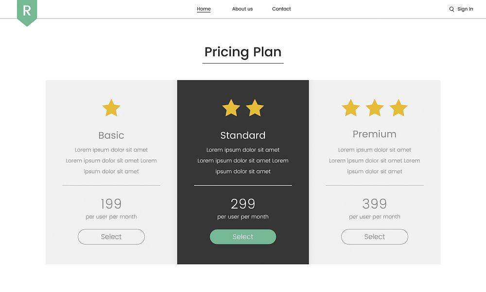 Vector website elements web design | Premium Vector - rawpixel