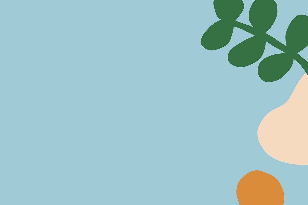 Aesthetic blue border background, feminine | Premium Vector - rawpixel