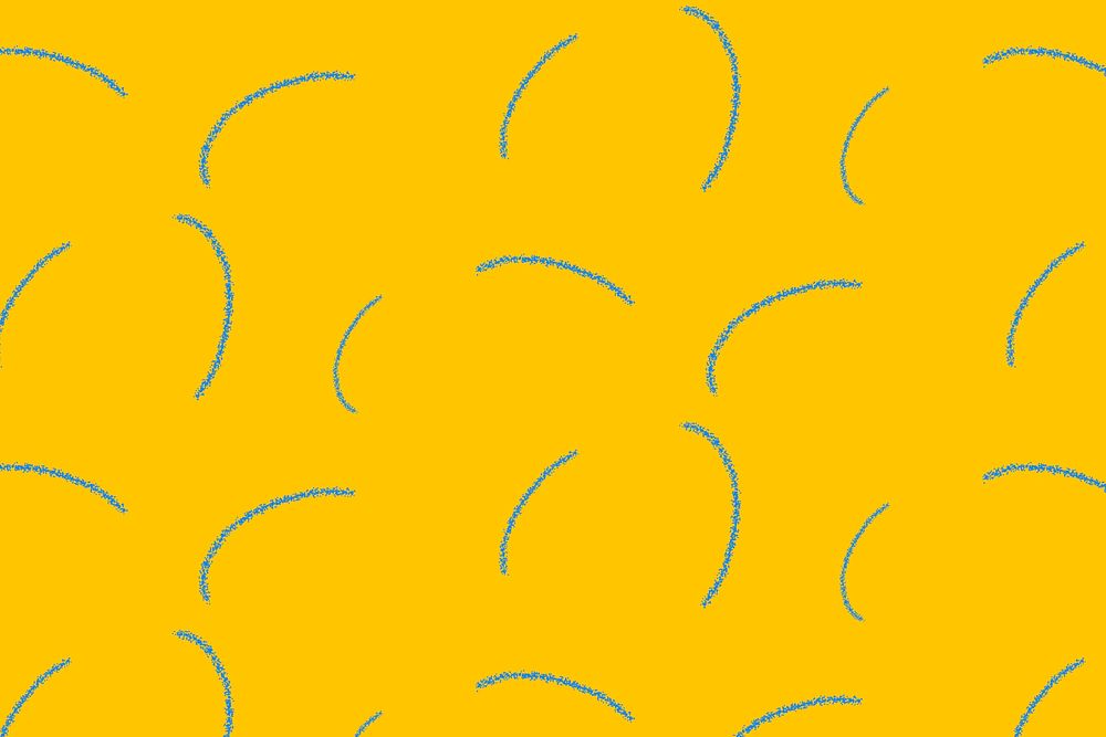 Abstract blue line pattern, yellow | Free PSD - rawpixel