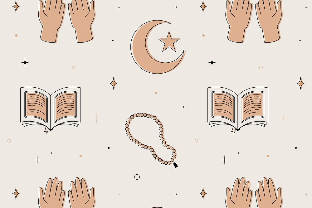 Ramadan pattern background, earth brown | Premium Photo - rawpixel