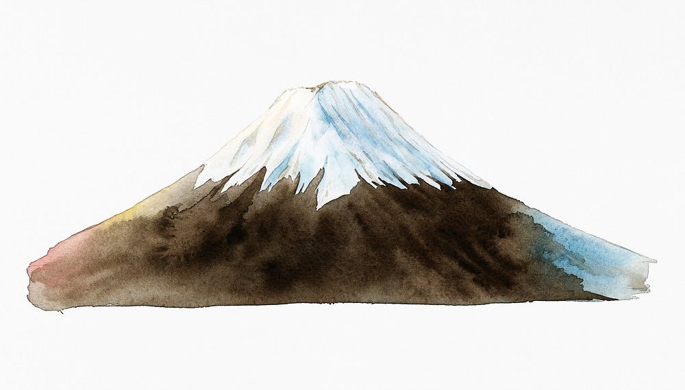 Mount Fuji in Japan vector | Premium PSD - rawpixel