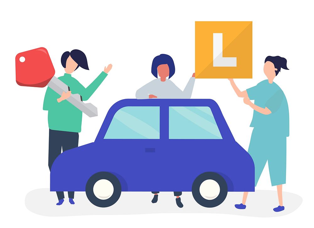 Customer buying a new car | Premium Vector - rawpixel