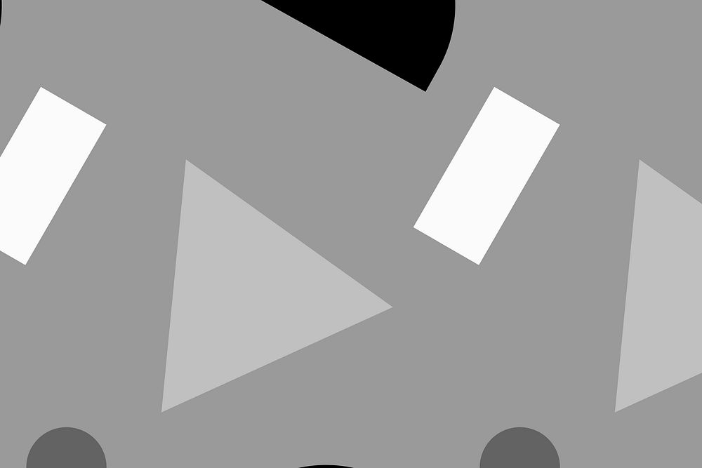 Gray Memphis patterned background vector | Free Vector - rawpixel