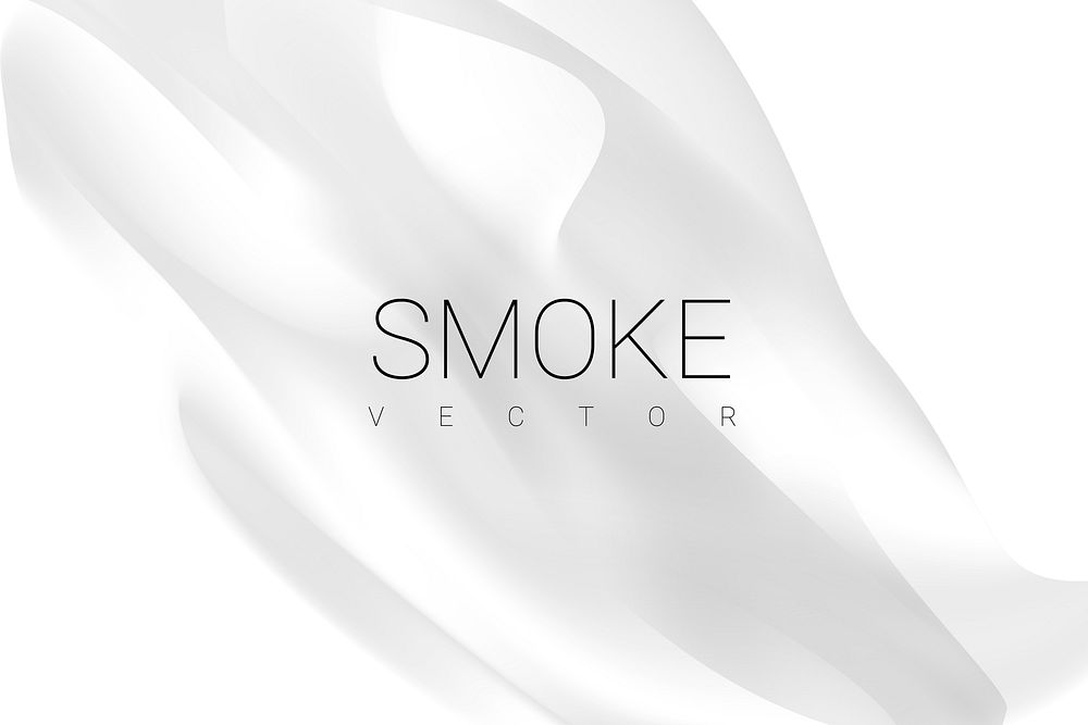 Gray smoke abstract on white | Premium Vector - rawpixel