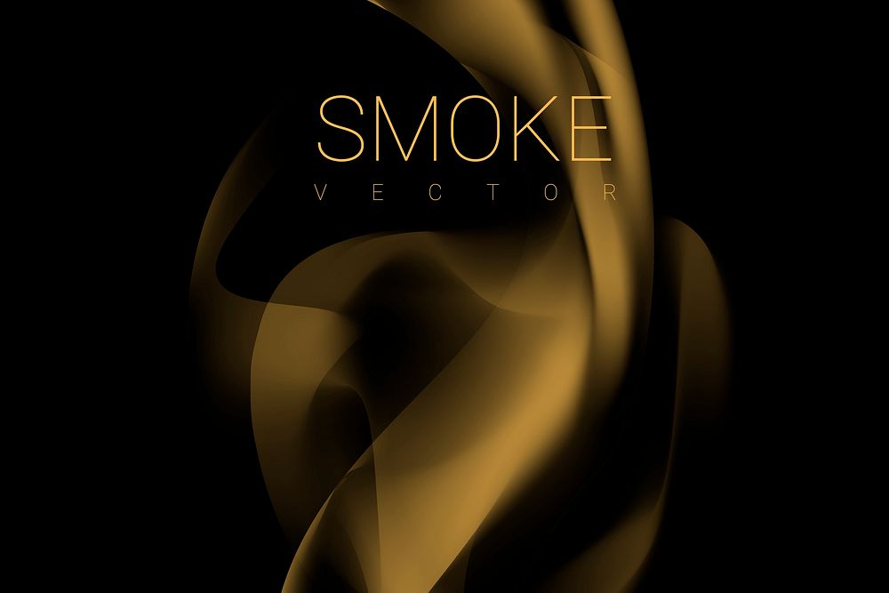 Yellow smoke abstract background vector | Premium Vector - rawpixel