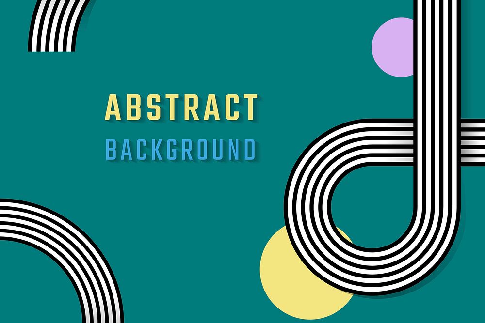 Retro green abstract background design | Premium Vector - rawpixel