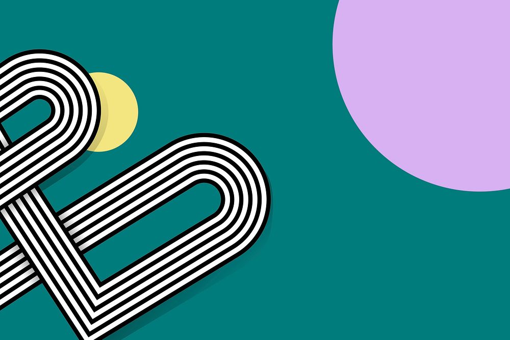 Retro green abstract background design | Premium Vector - rawpixel