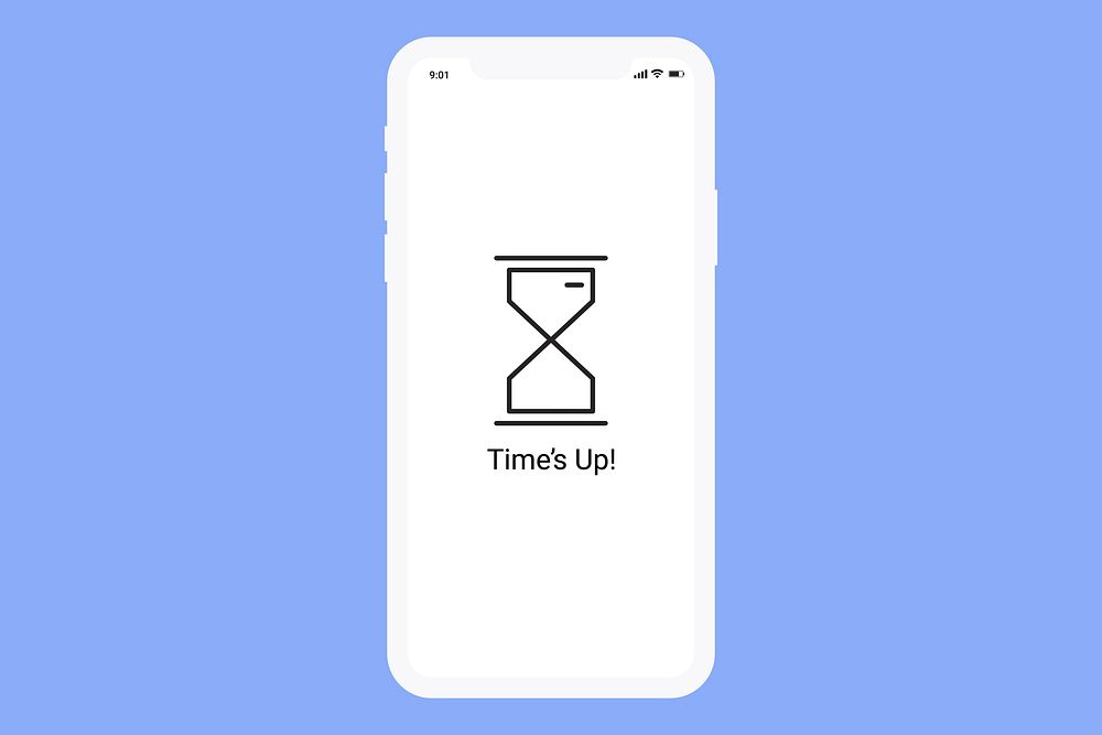 Hourglass digital screen vector | Premium Vector - rawpixel