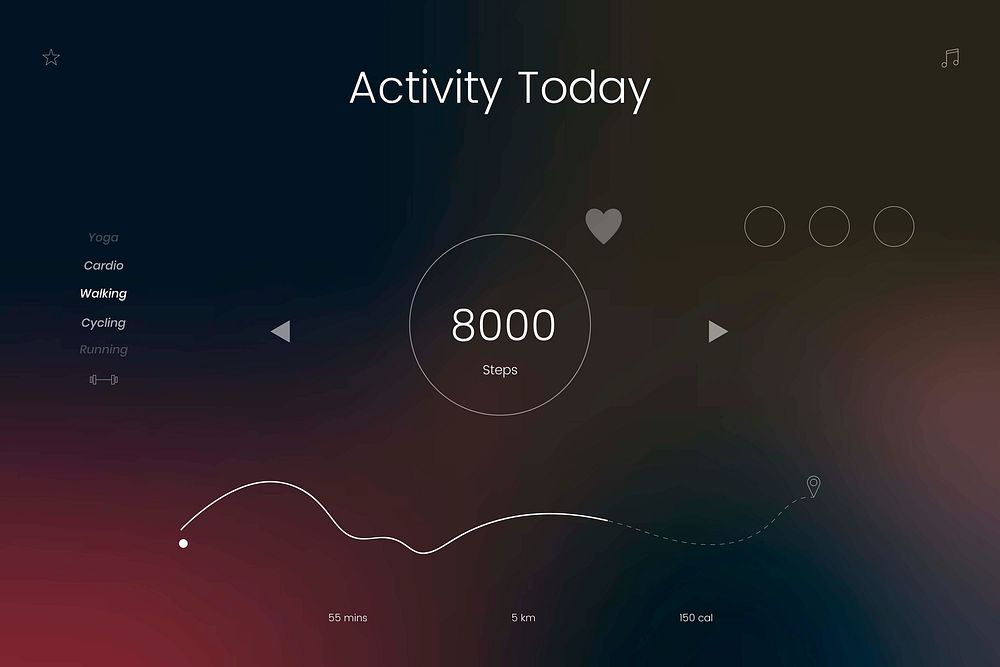 Digital activity today forecast vector | Premium Vector - rawpixel