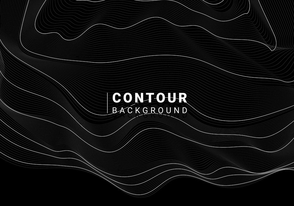 Black and white abstract map | Premium Vector - rawpixel