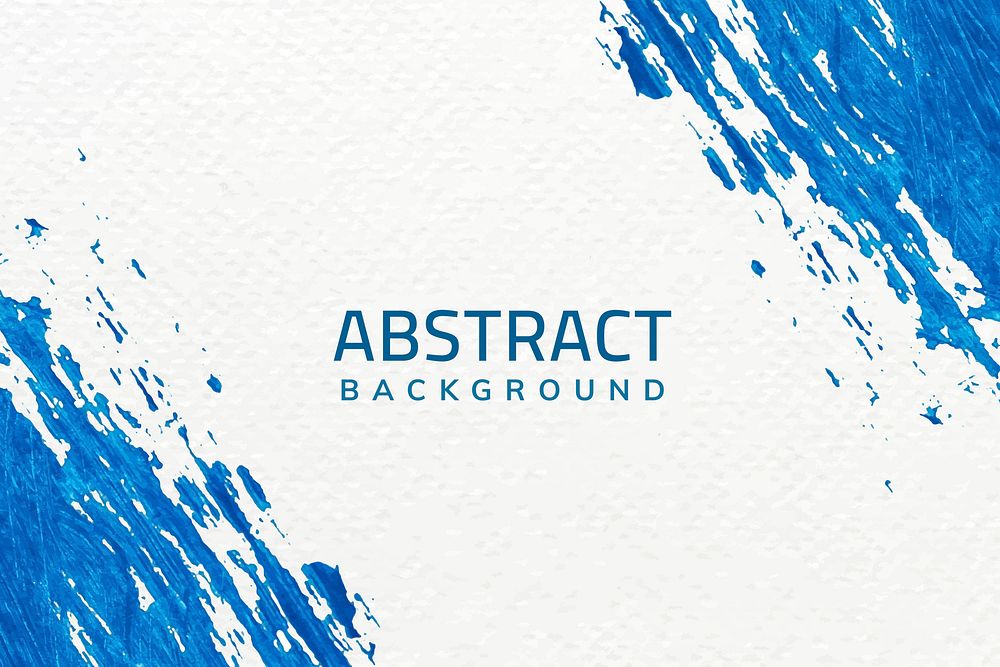 Blue brush stroke abstract background | Premium Vector - rawpixel