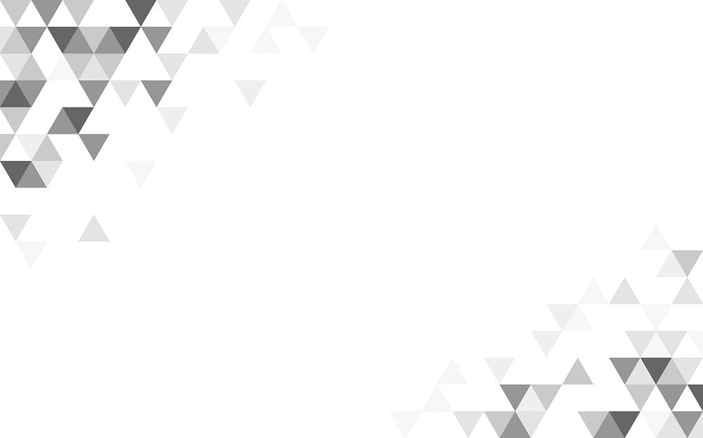 Gray triangle patterned white background | Premium Vector - rawpixel