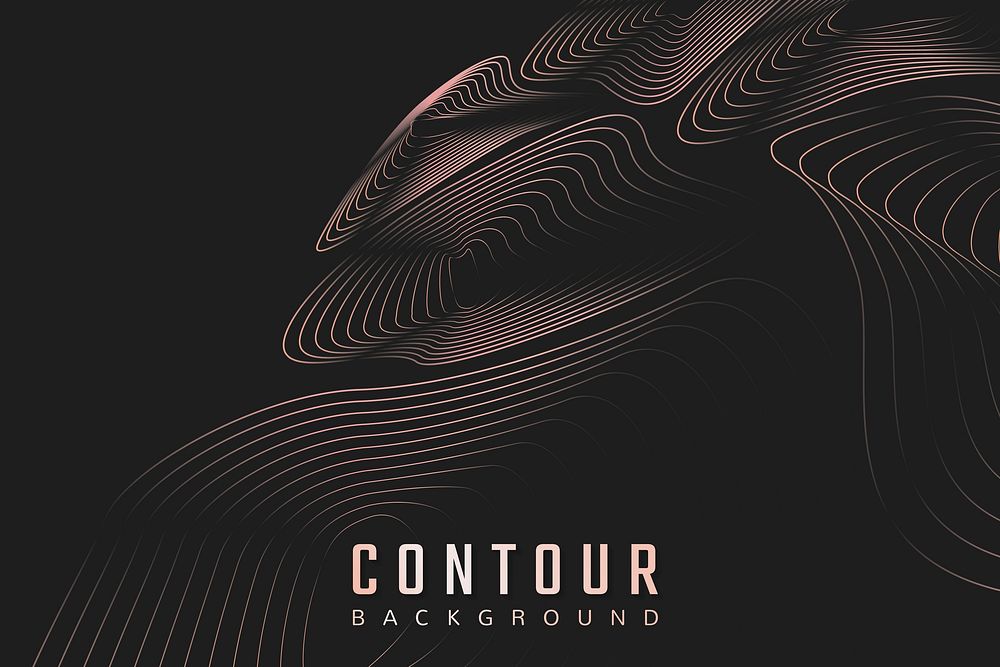 Topographic contour lines background vector | Premium Vector - rawpixel