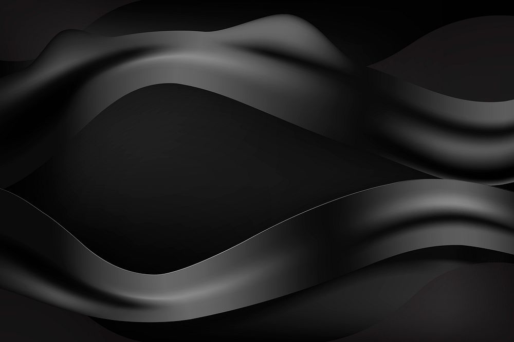 Black swirly abstract background design | Free Vector - rawpixel