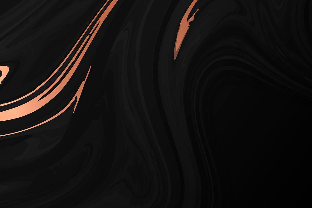 Copper and black fluid patterned | Premium Vector - rawpixel
