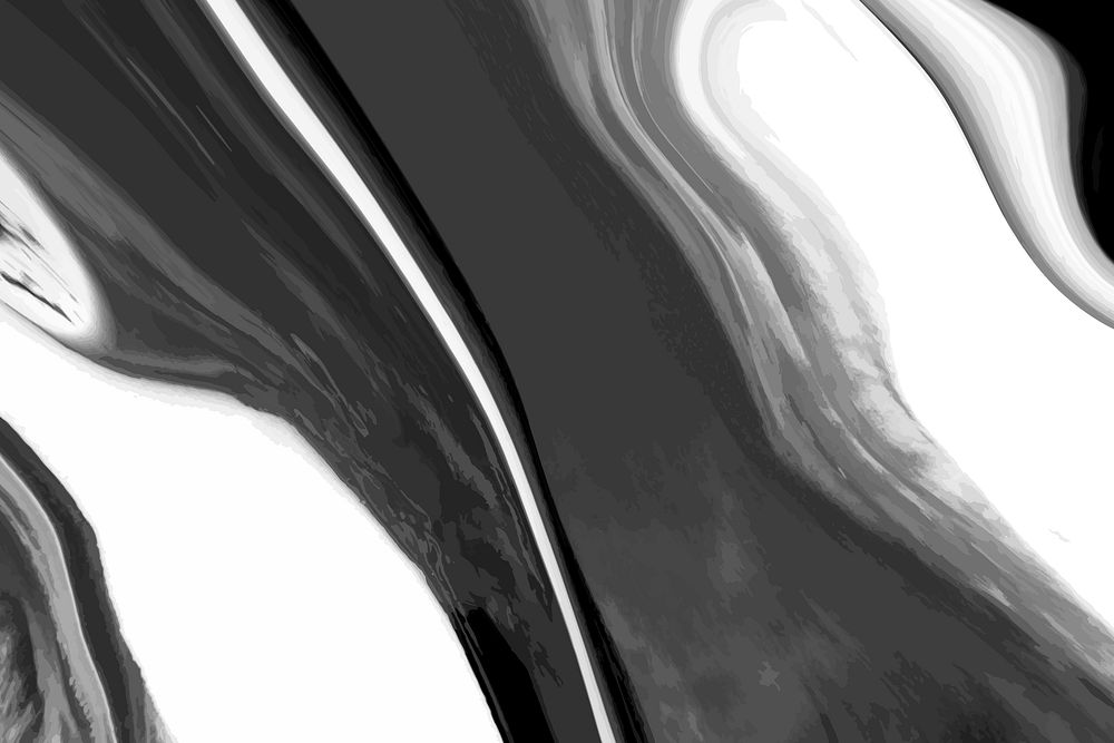 Black and white fluid patterned | Premium Vector - rawpixel