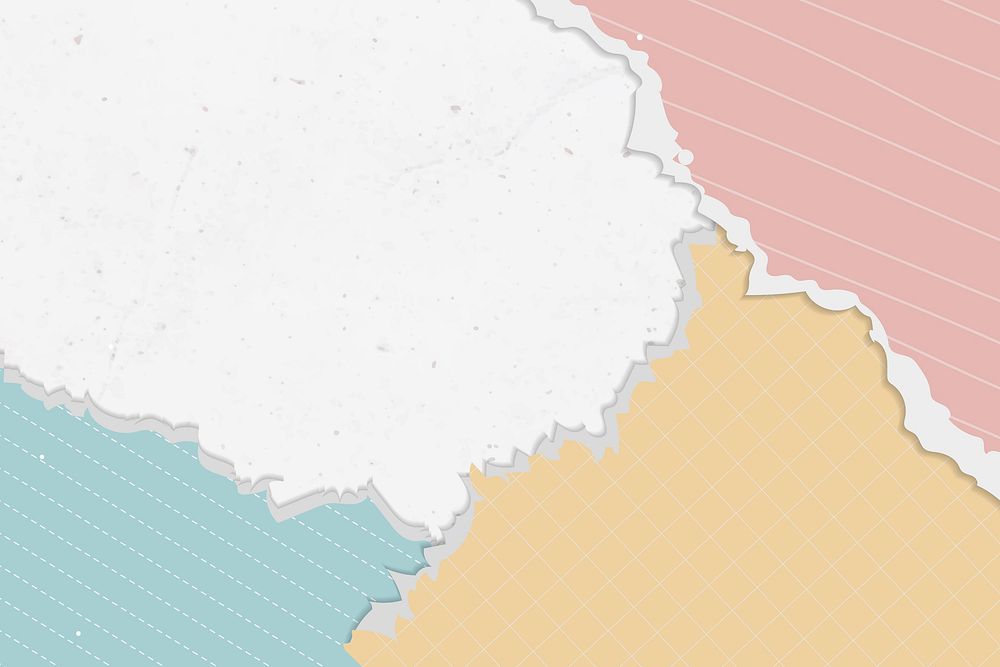 Colorful ripped note collection vector | Premium Vector - rawpixel