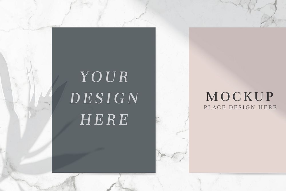 Neutral color tone poster mockup | Premium Vector Mockup - rawpixel