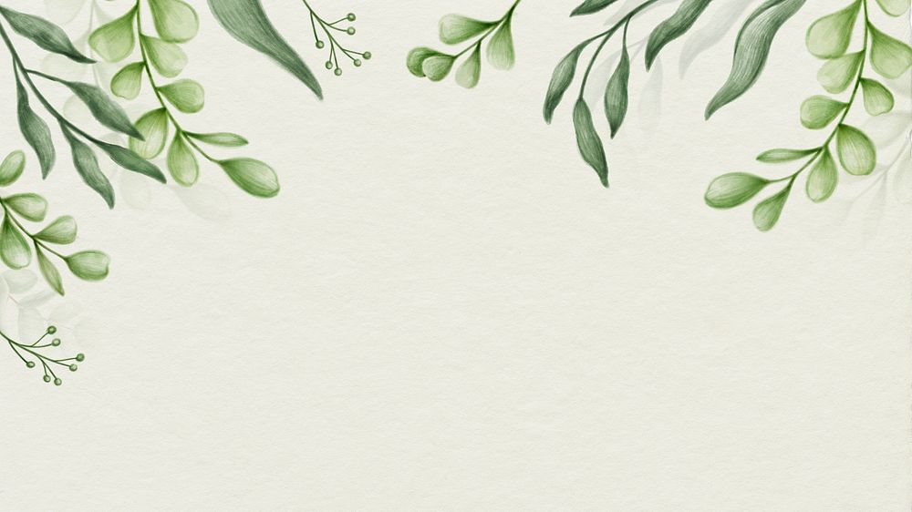 Greenery frame illustration | Premium PSD - rawpixel