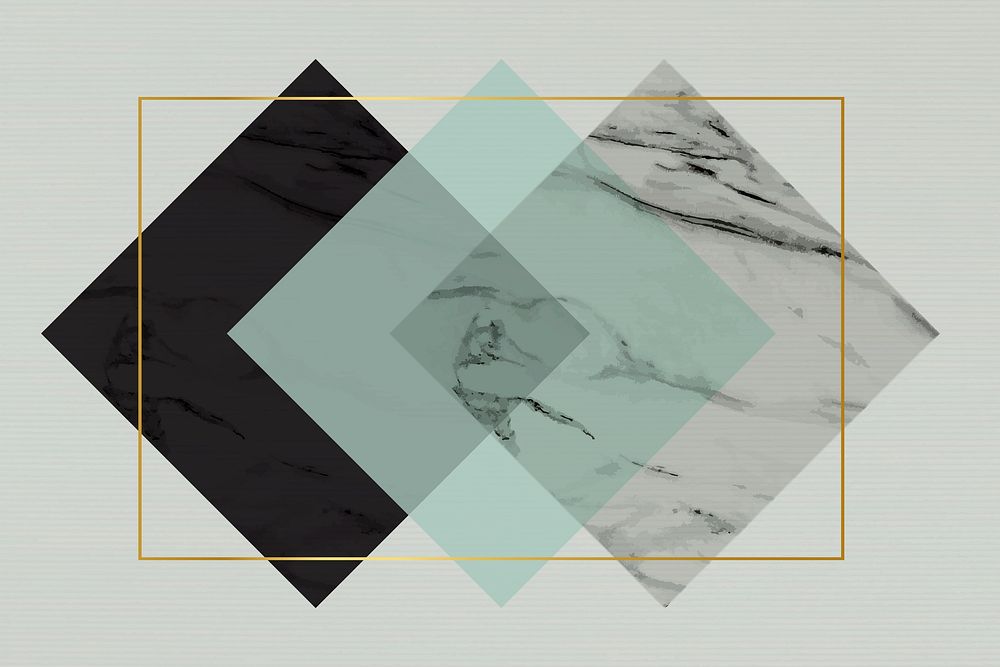 Rectangle rhombus frame design vector | Premium Vector - rawpixel