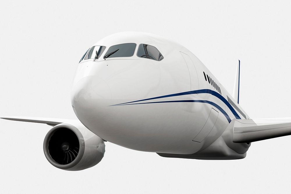 3D rendering airplane, flying vehicle | Free Photo - rawpixel