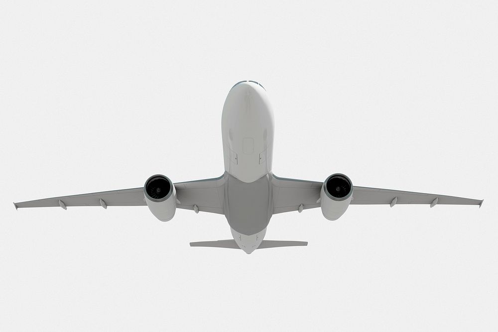 3D airplane, air travel vehicle | Premium PSD - rawpixel