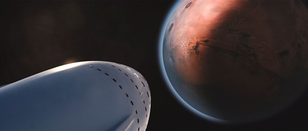 Interplanetary Transport System (2016). Original | Free Photo - rawpixel