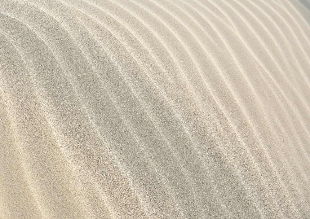 Beach sand texture background, wavy | Free Photo - rawpixel