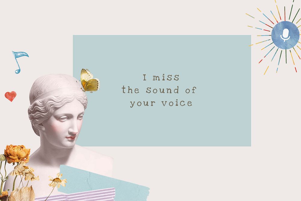 Romantic quote template psd social | Premium PSD - rawpixel