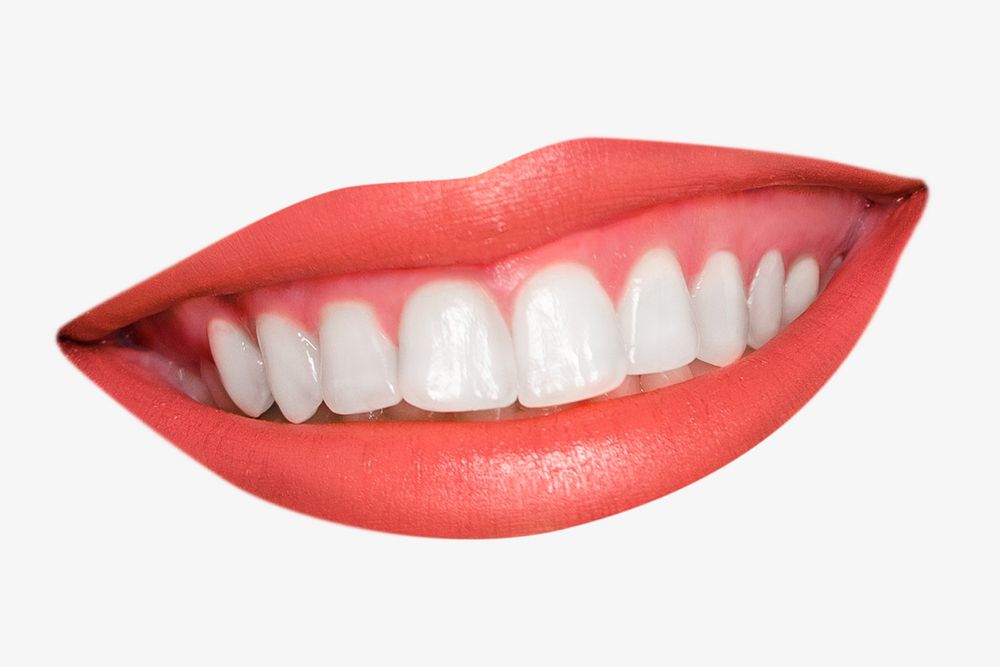 Smiling lips, happiness feeling graphic | Premium Photo - rawpixel