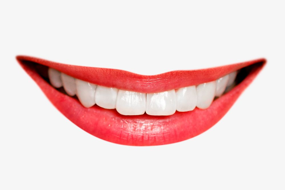 Smiling lips, happiness feeling graphic | Premium Photo - rawpixel