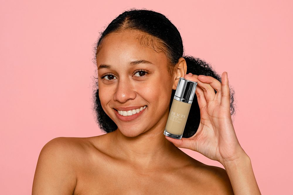 Foundation bottle mockup, cosmetic & | PSD Mockup - rawpixel
