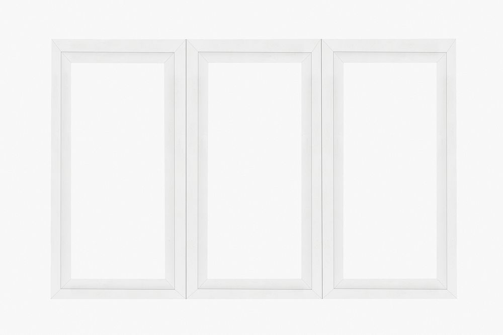 White triple casement window, home | Premium PSD - rawpixel