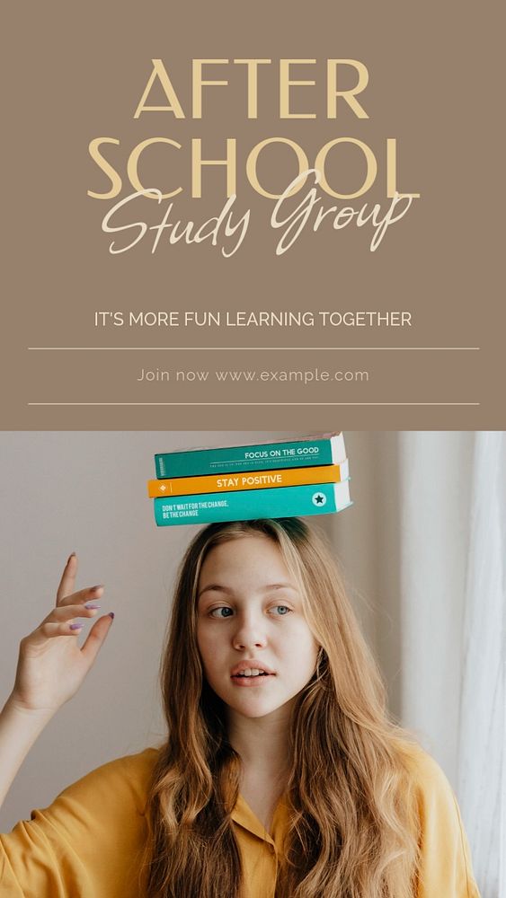 Study group social story template, | Premium Editable Template - rawpixel