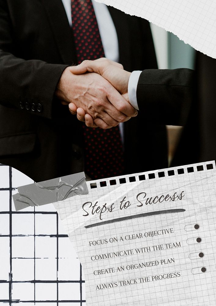 Steps success poster template, editable | Premium Editable Template ...