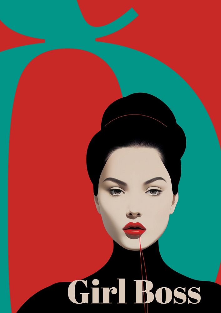 Girl boss poster template | Premium Editable Template - rawpixel