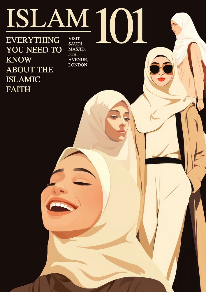 Islam 101 poster template | Premium Editable Template - rawpixel