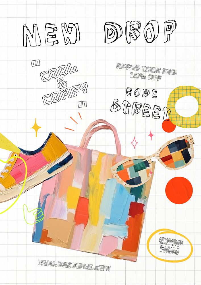 New collection poster template | Premium Editable Template - rawpixel