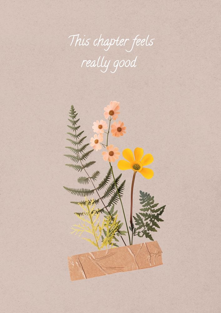 This chapter feels really good | Premium Editable Template - rawpixel