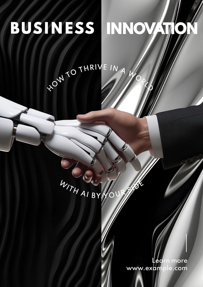 Business innovation poster template | Premium Editable Template - rawpixel